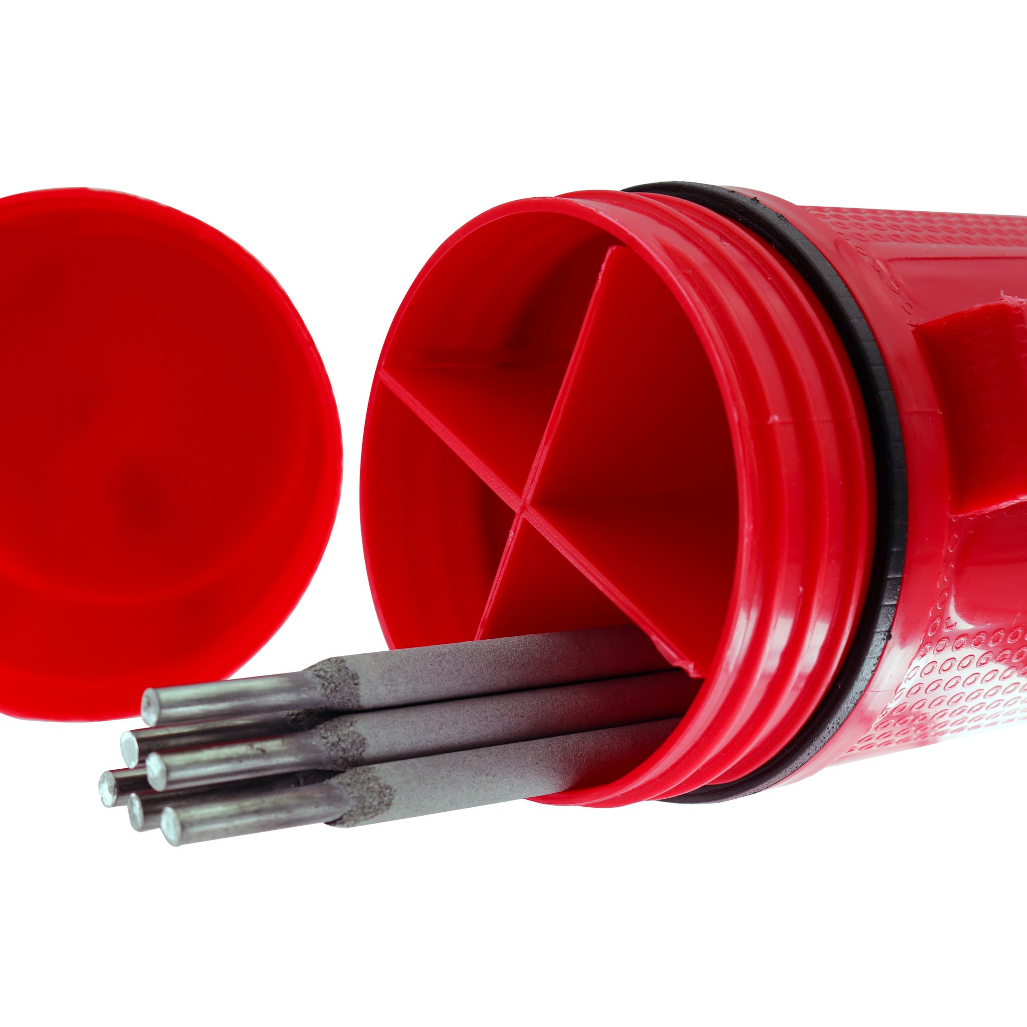 Welding Rod Storage Tube with 4 Partitions - 1 Tube - Shark Industries