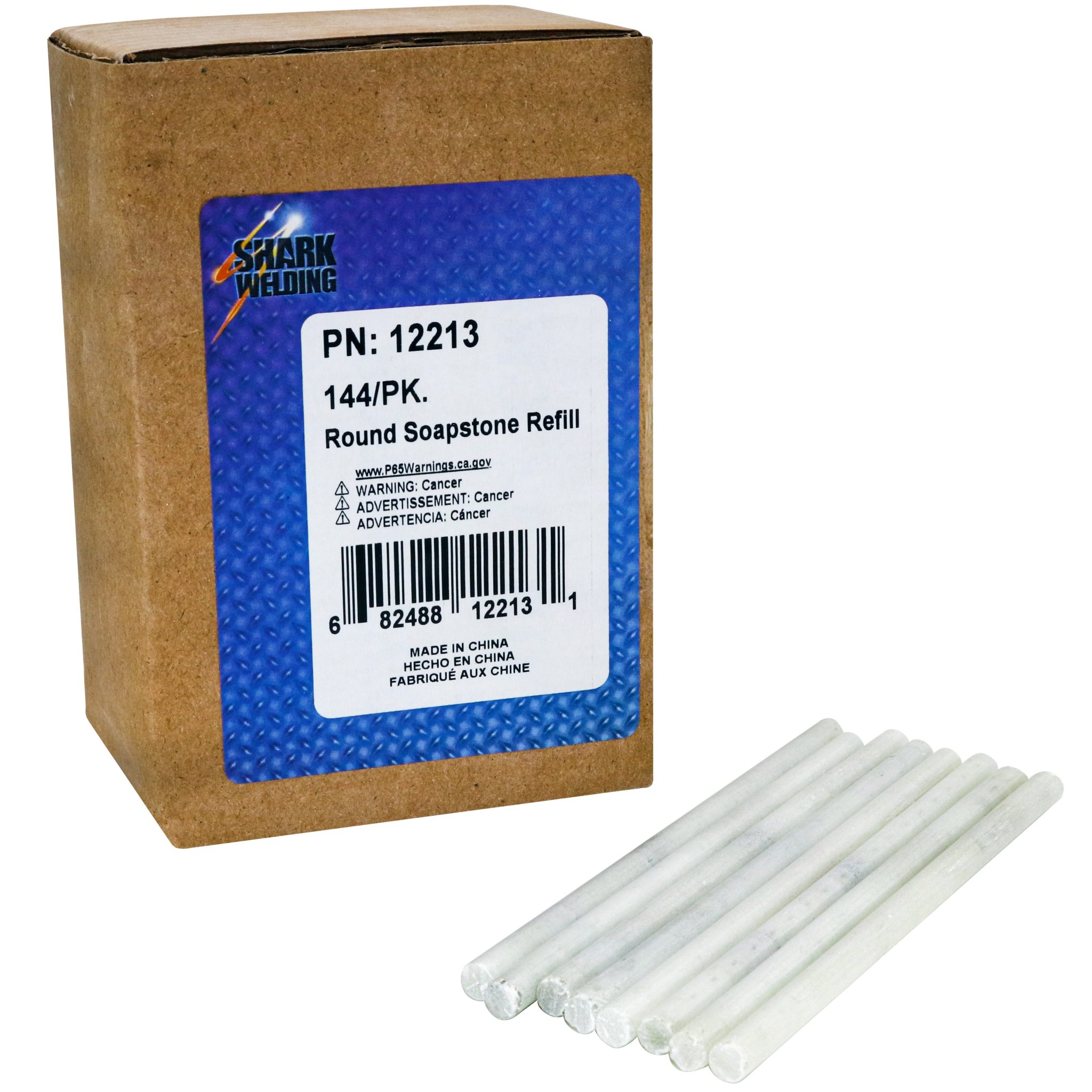 144 PK | Round Soapstone Bulk - Shark Industries