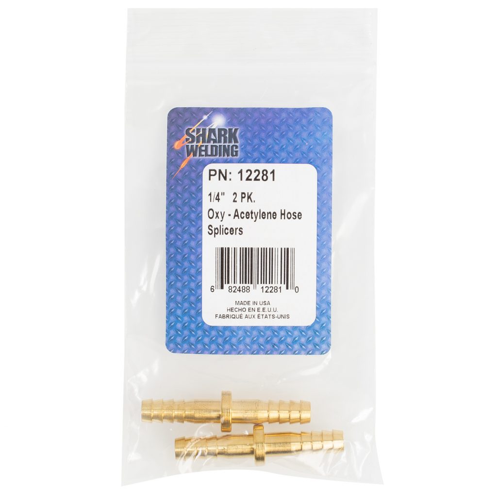 Oxygen-Acetylene Hose Splicers. 1/4" - Shark Industries