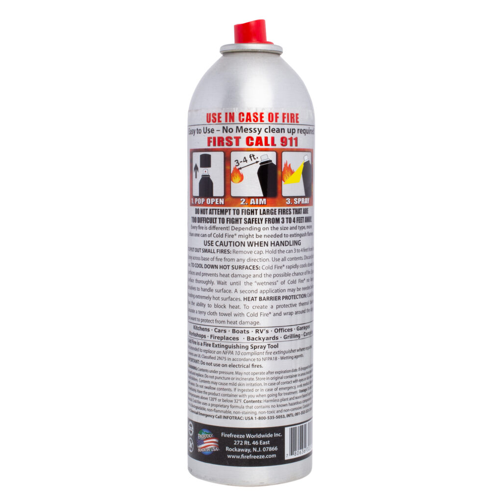 Cold Fire Spray for Welding Surface Protection - Shark Industries