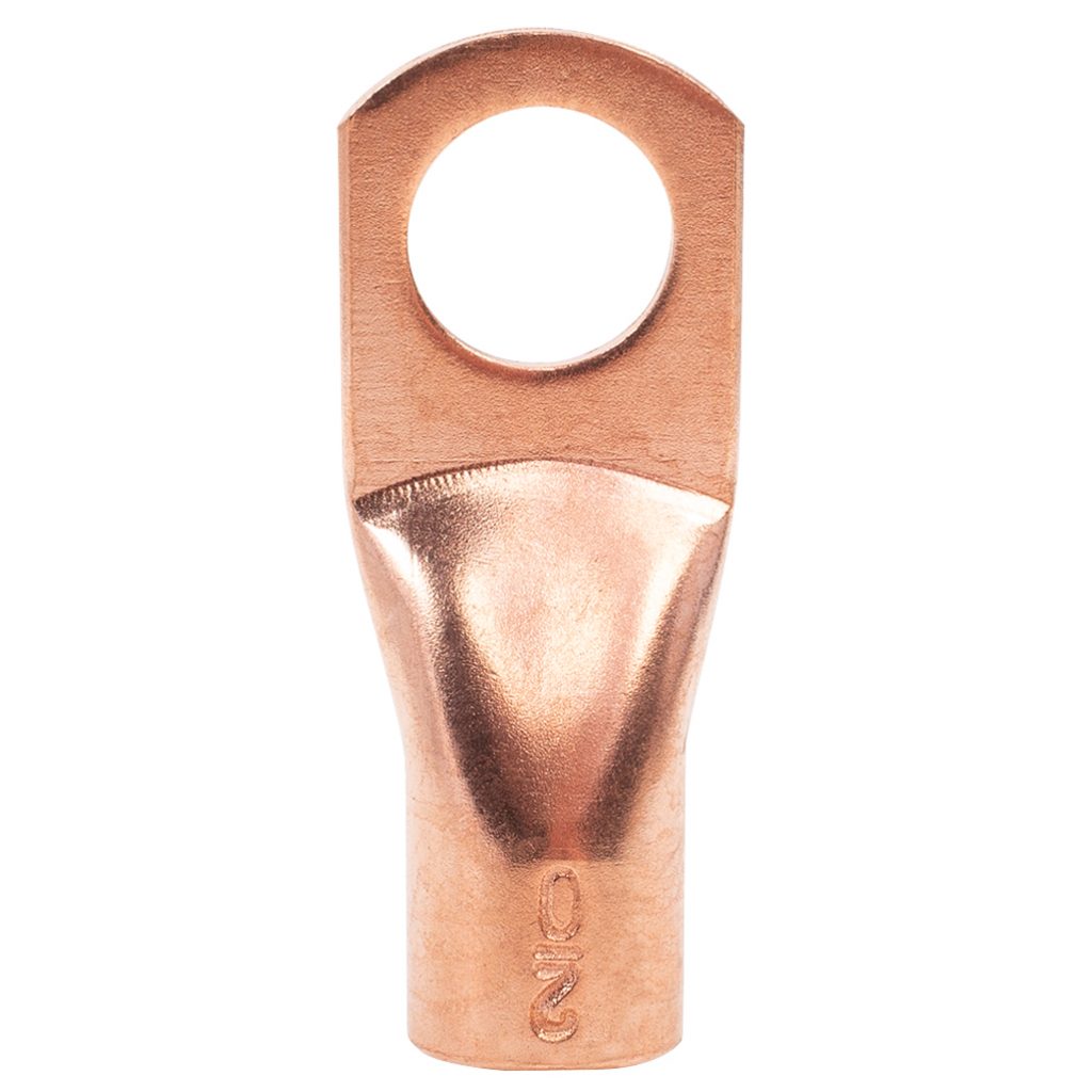 Cable Lugs - Cable Size 2/0 - Stud 1/2" - 2 PK. - Shark Industries