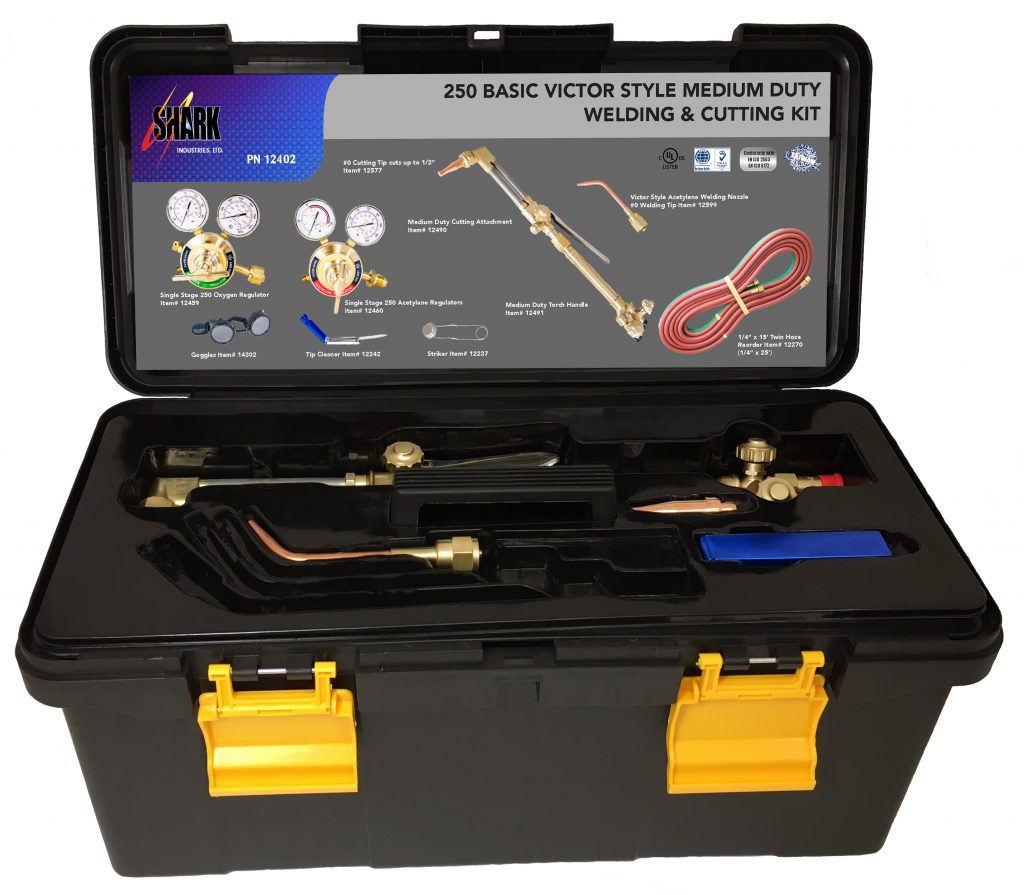 Cutting Kit - Medium Duty with Hose - 250 Series - Shark Industries