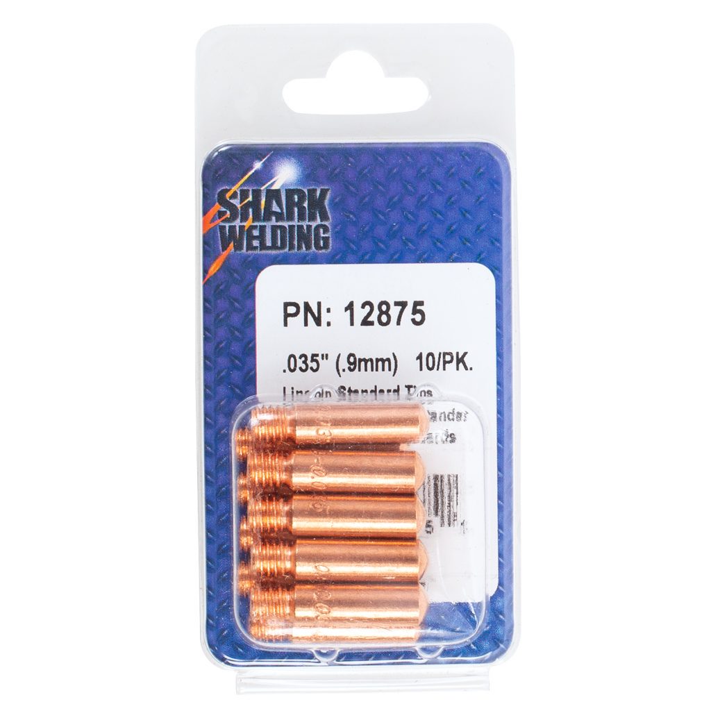 10 PK | Mig Welder Contact Tip (Standard) - Lincoln - Tip Size .035 ...
