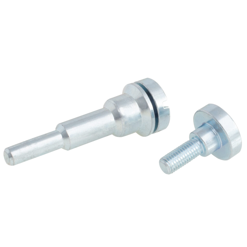 Mandrel With 1/4" and 3/8" Shoulder Screw - Shark Industries