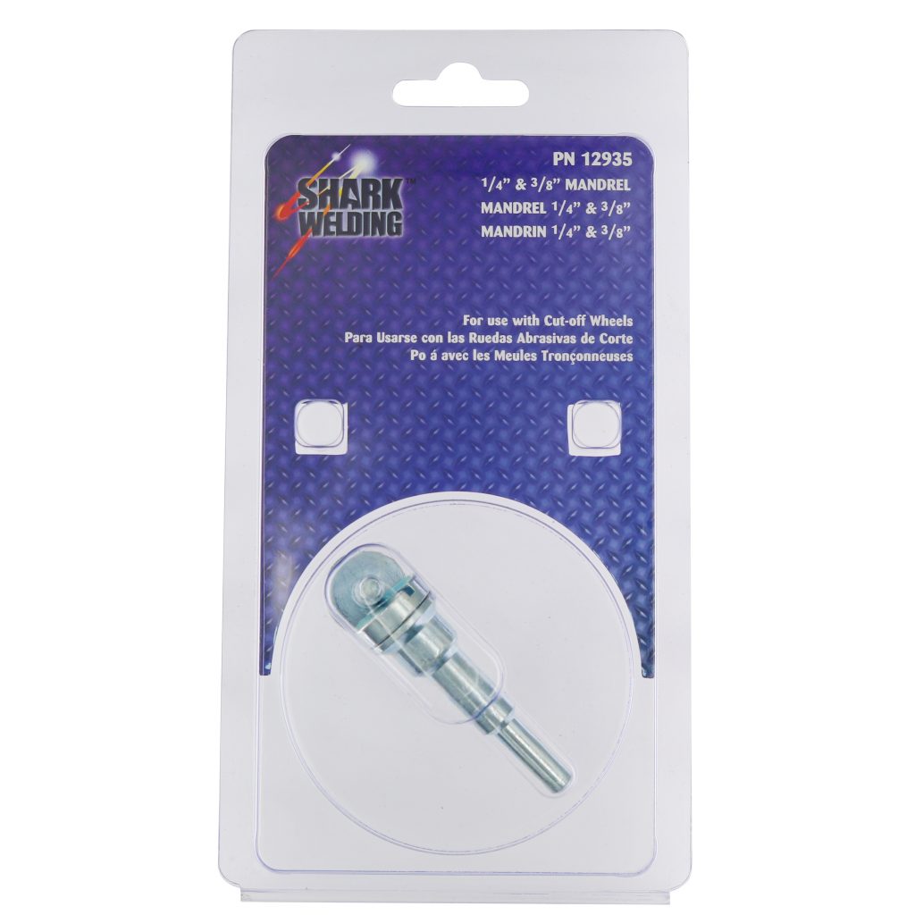 Mandrel With 1/4” and 3/8” Shoulder Screw - Shark Industries