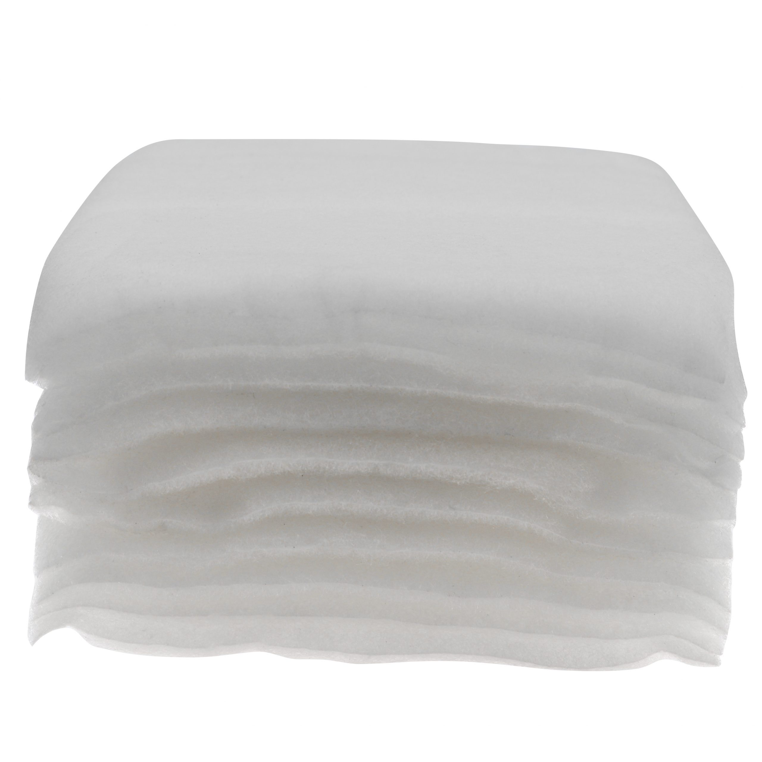 10 PK Hand Pads-Non Woven - Cleaning - White 6" x 9" - Shark Industries