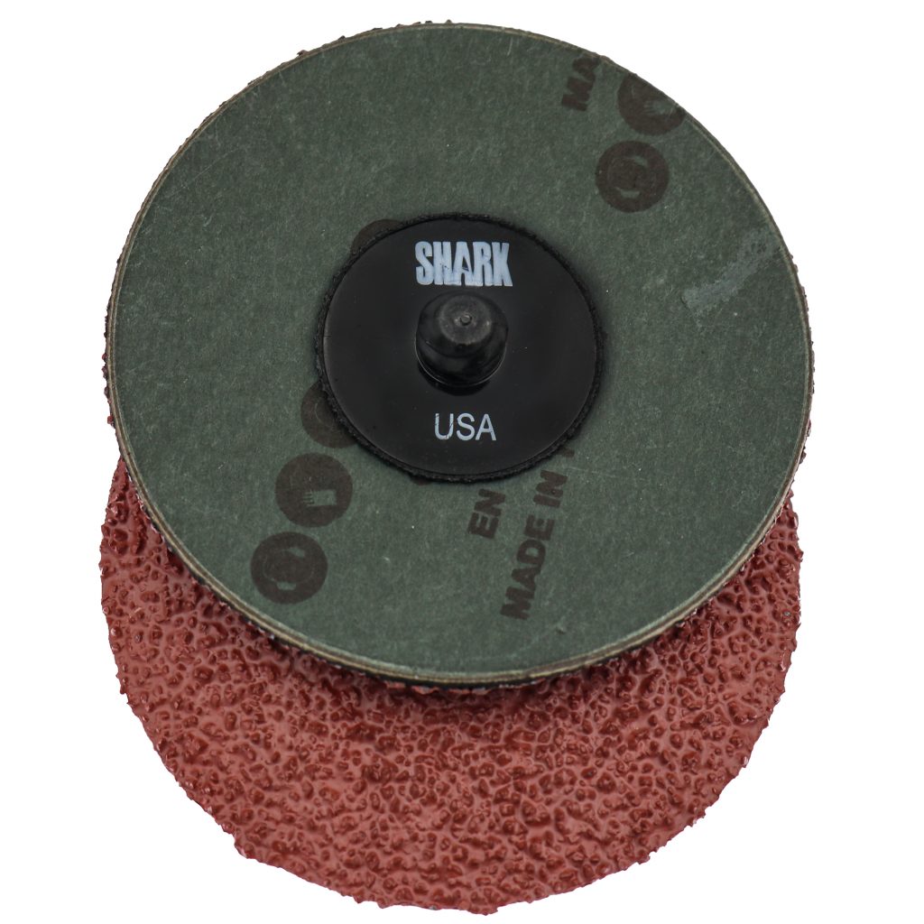 50 PK | 3" Mini Grinding Discs - Aluminum Oxide - 50 Grit - Shark ...