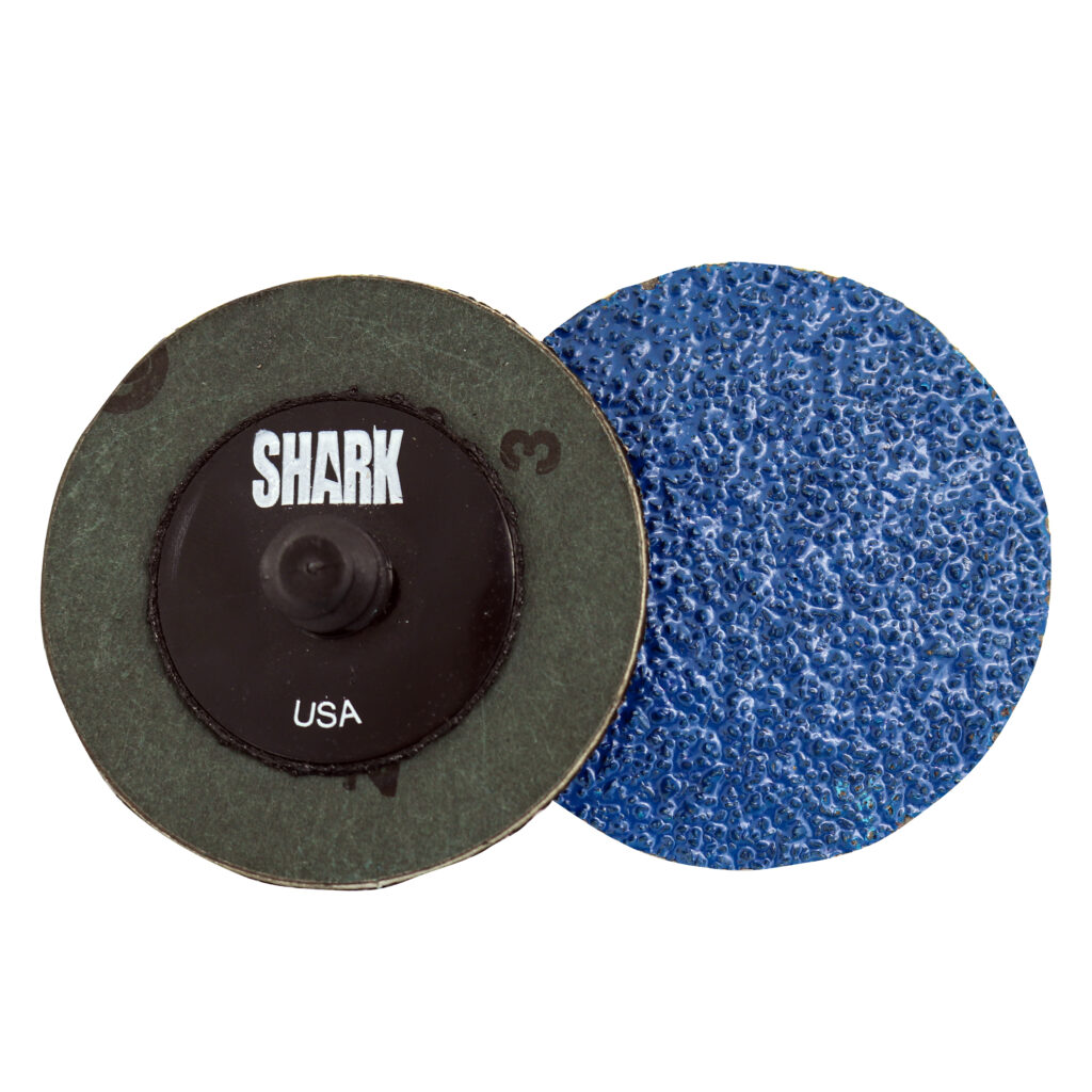 25 PK | 2" Mini Grinding Discs - Blue Zirconia - 120 Grit - Shark ...
