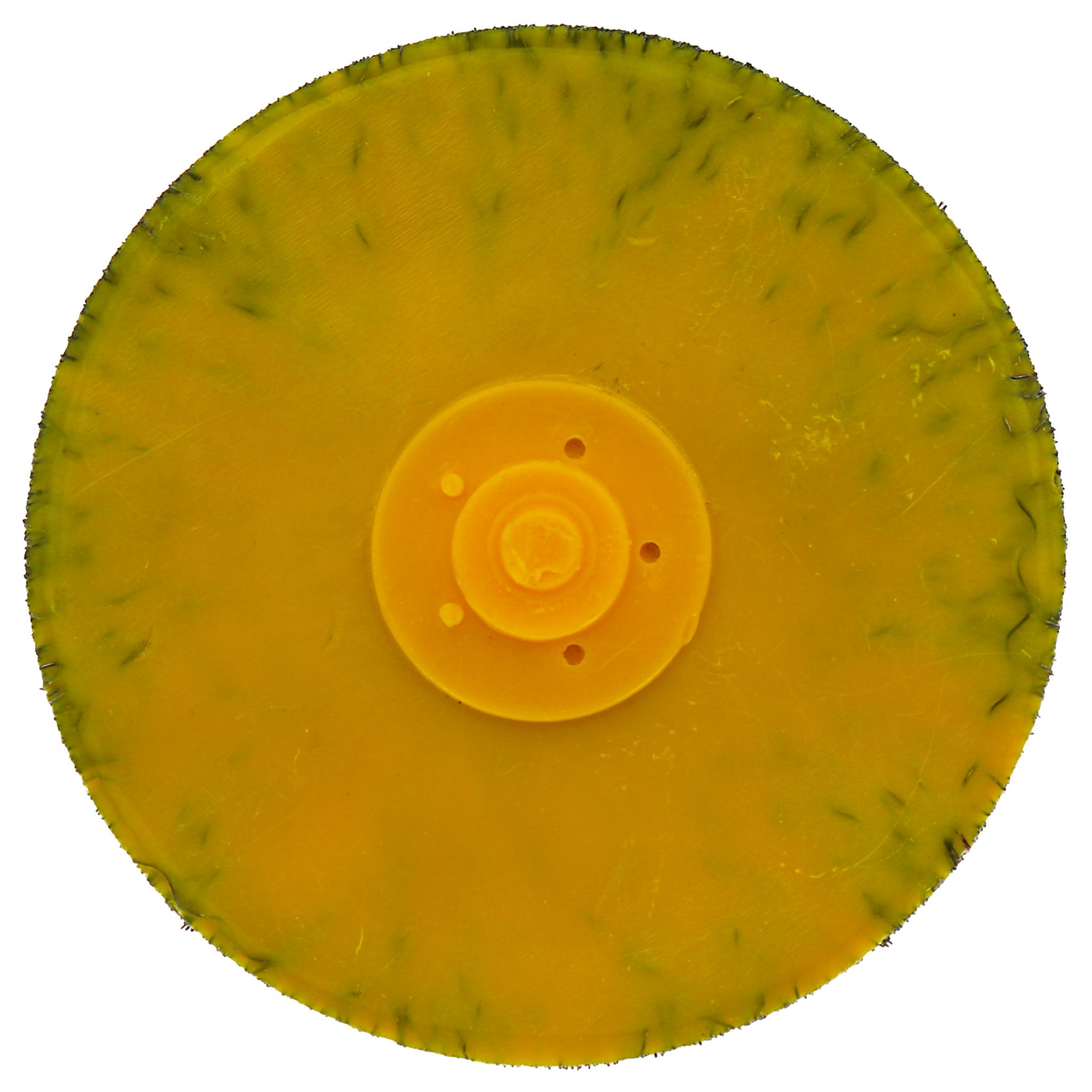 3" Plastic Encapsulated Wire Wheel on 1/4" Mandrel - Shark Industries