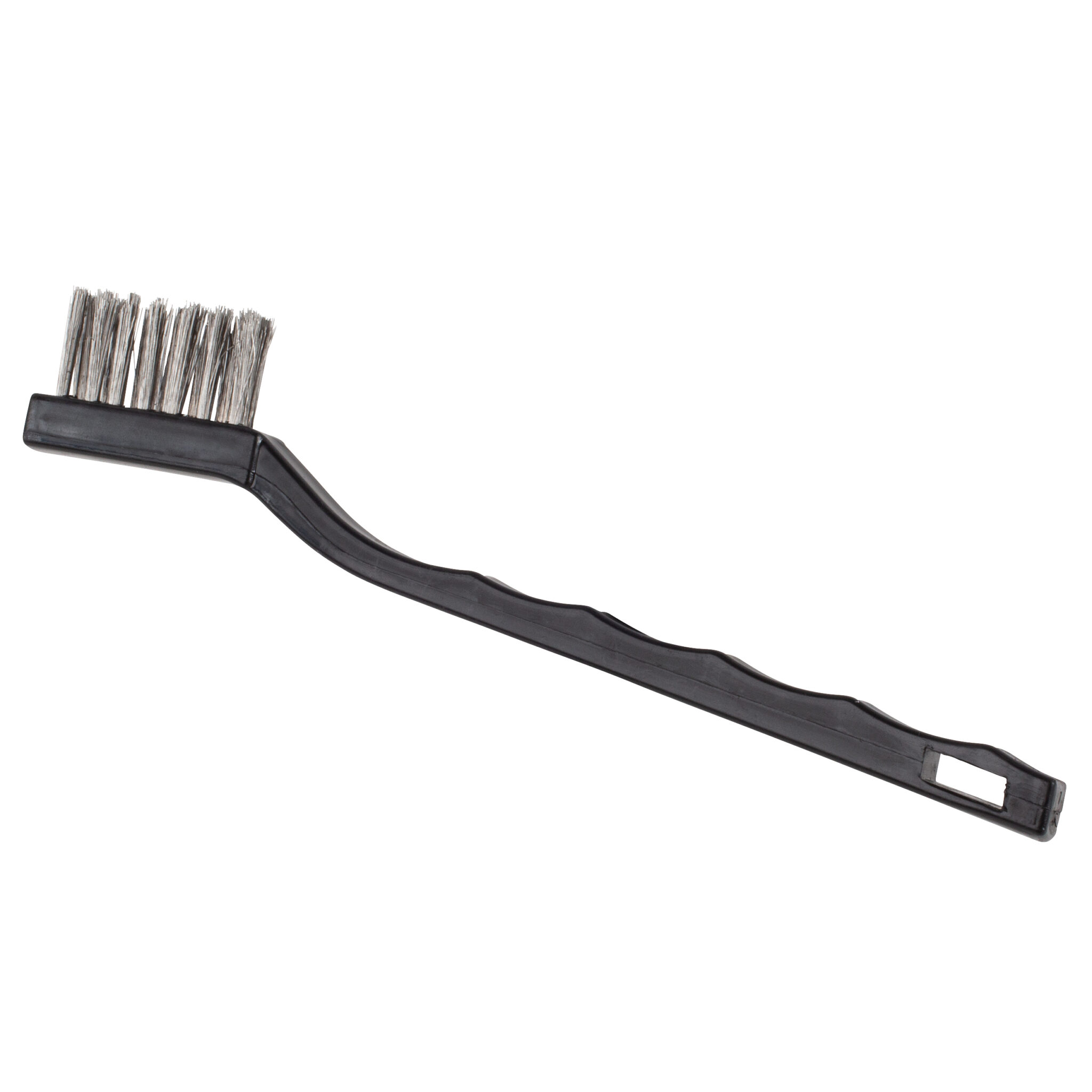 Small Scratch Brush - Stainless Steel - 7-1/4" with Plastic Handle ...