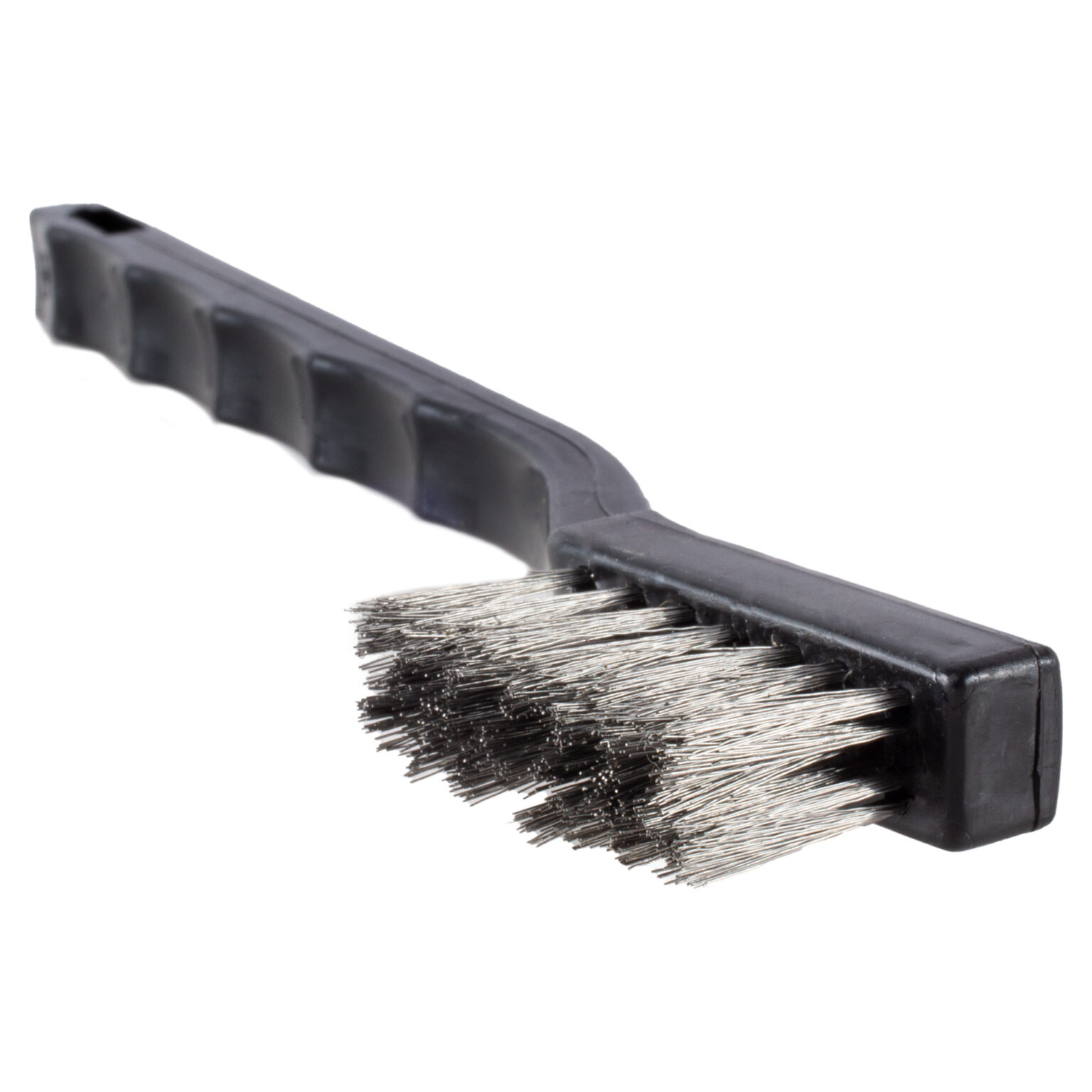 Small Scratch Brush - Stainless Steel - 7-1/4" with Plastic Handle ...