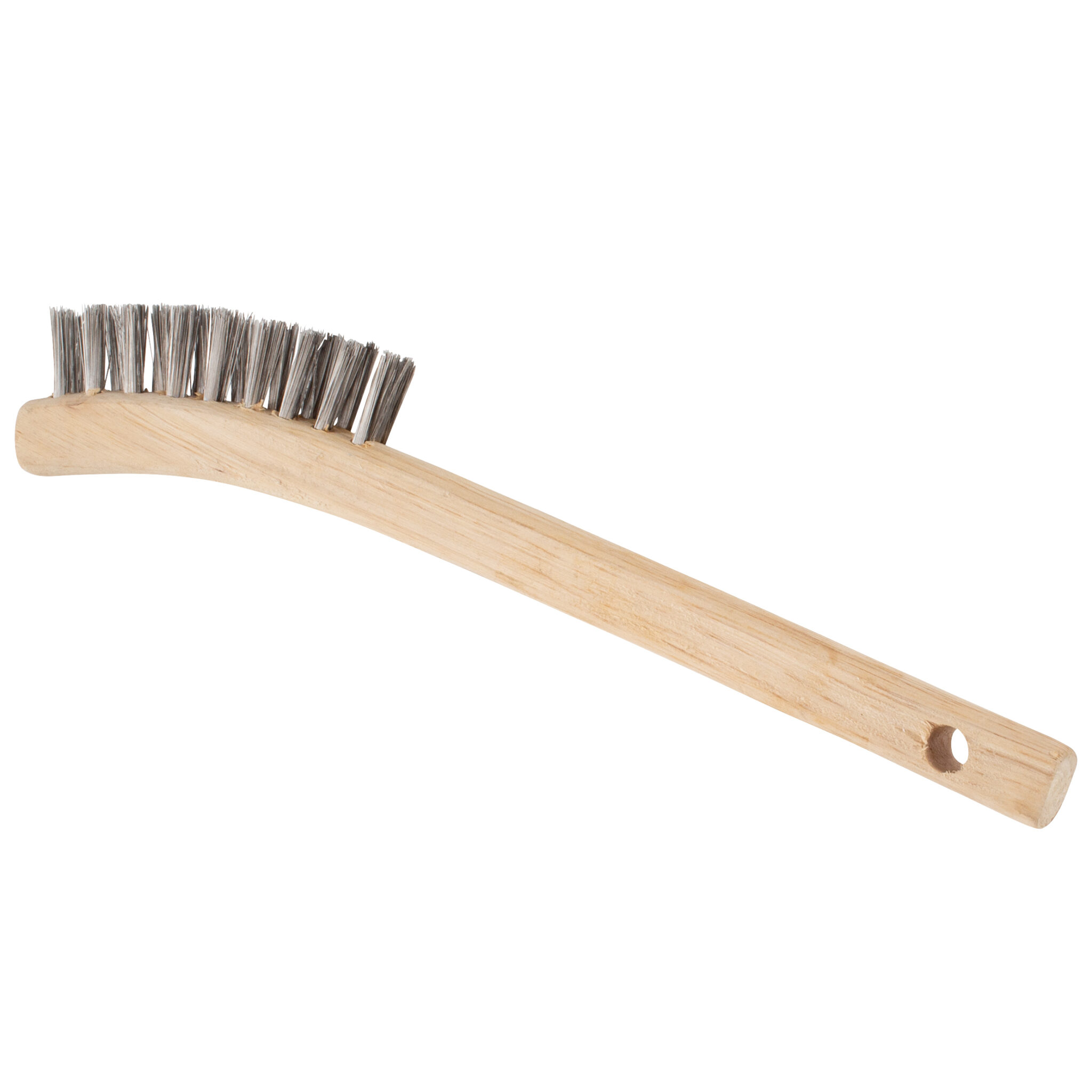 Stainless Steel Tinning Brush, 8-3/4" Handle - Shark Industries
