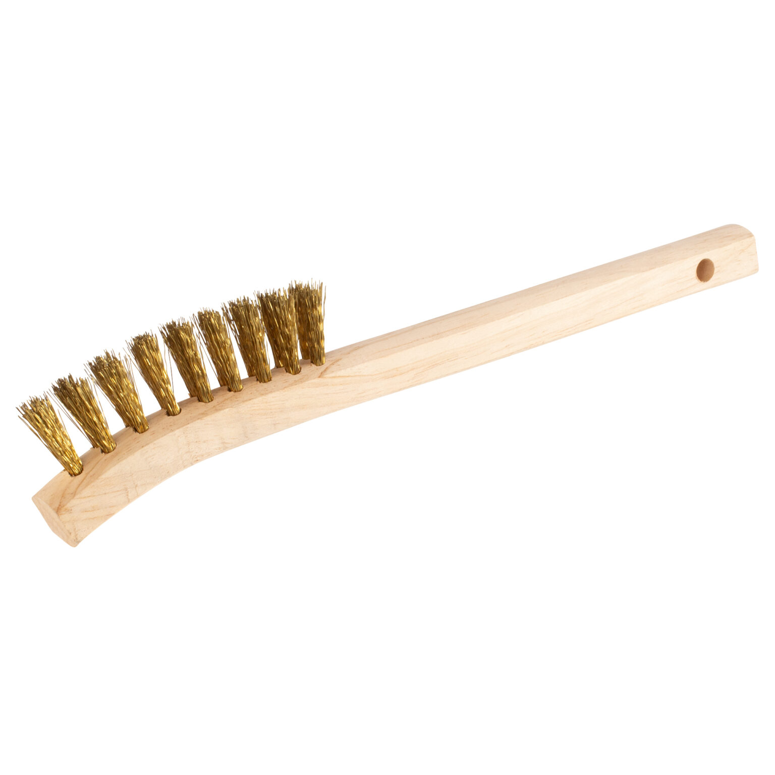 Brass Tinning Brush - 8 3/4" Handle - Shark Industries