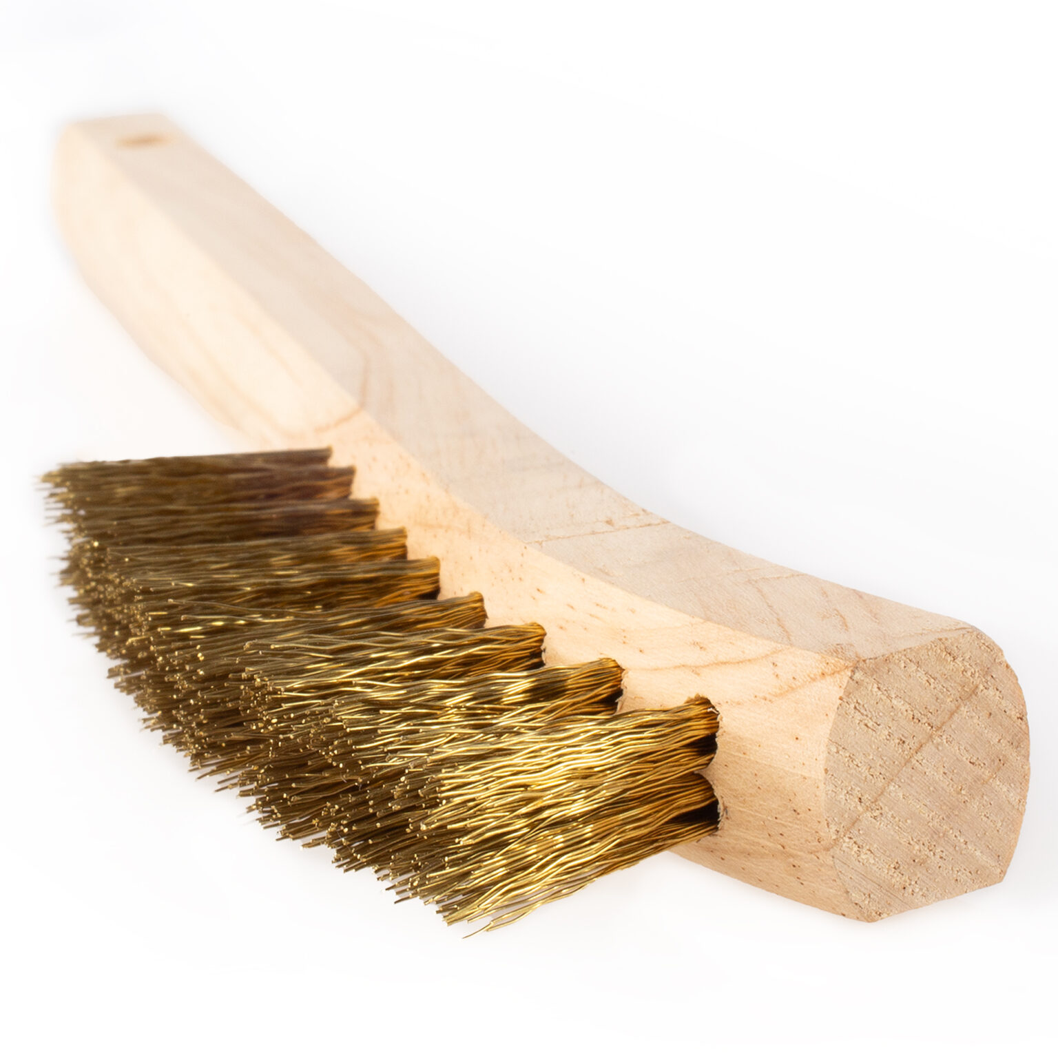 Brass Tinning Brush - 8 3/4" Handle - Shark Industries
