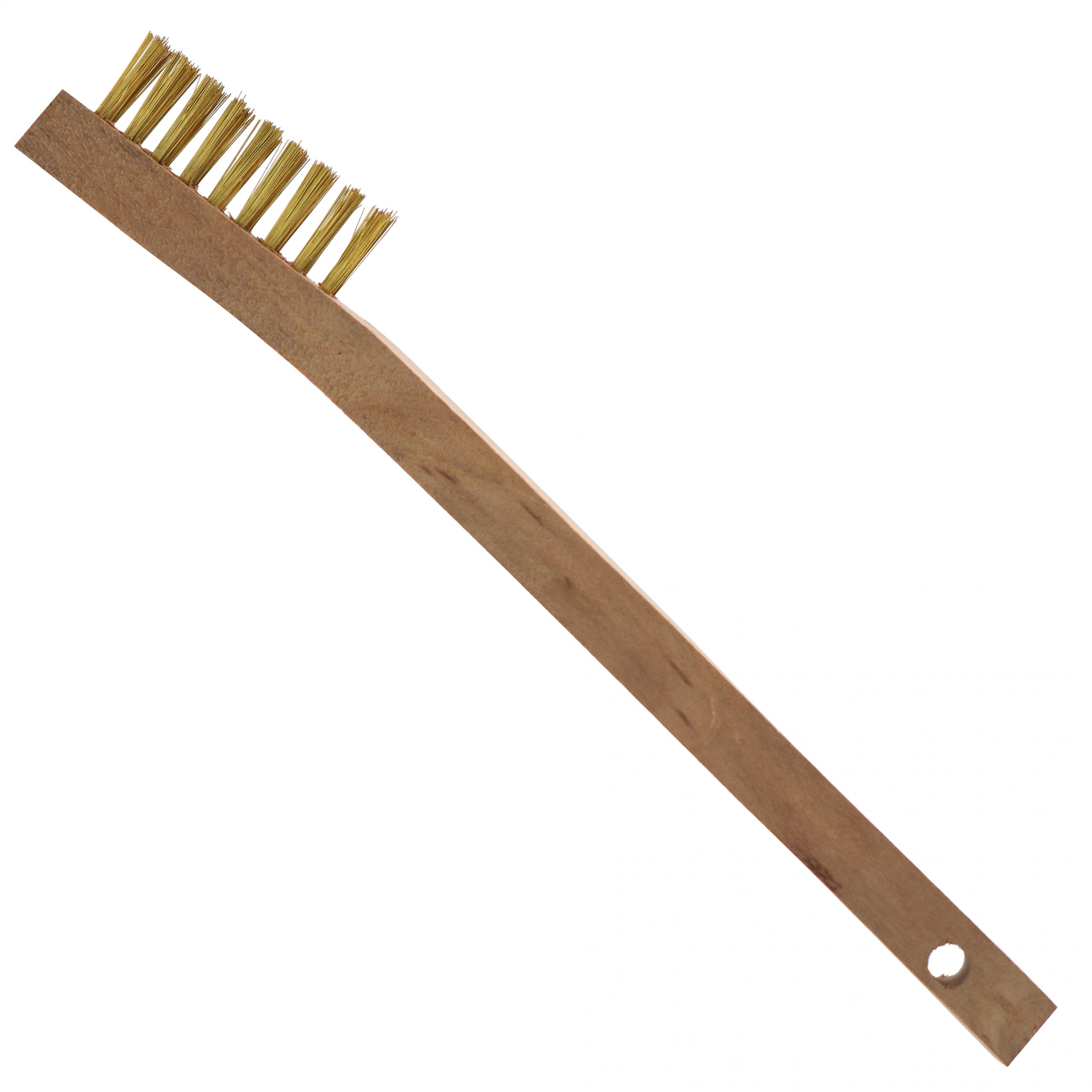 Brass Tinning Brush - 8 3/4" Handle - Shark Industries