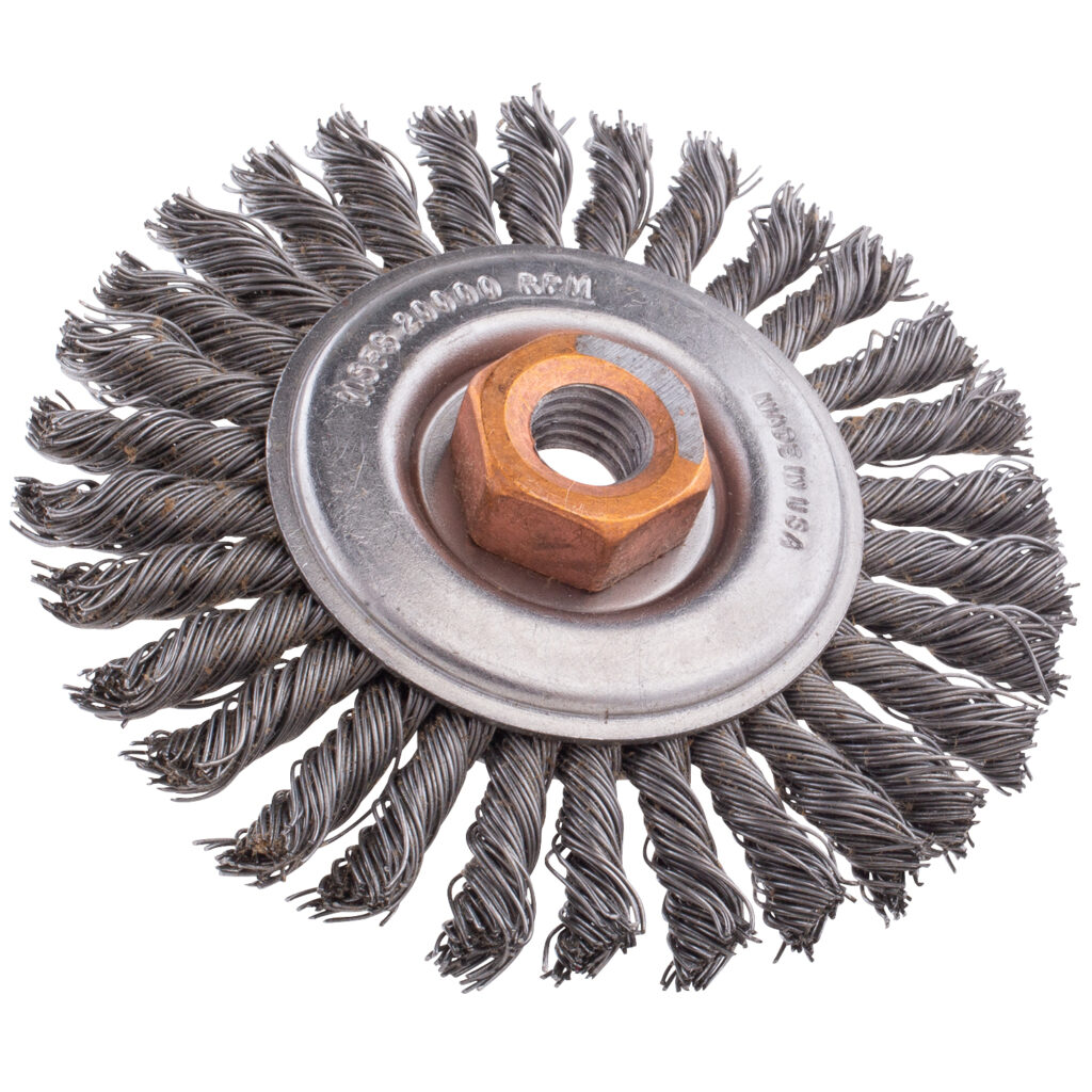 LIMITED STOCK! Stringer Bead Twist Wire Wheel - 4" x 1/2"-13 Arbor ...