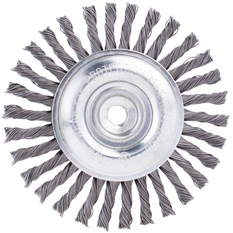 LIMITED STOCK! Stringer Bead Twist Wire Wheel - 4" x M10-1.25 Arbor ...