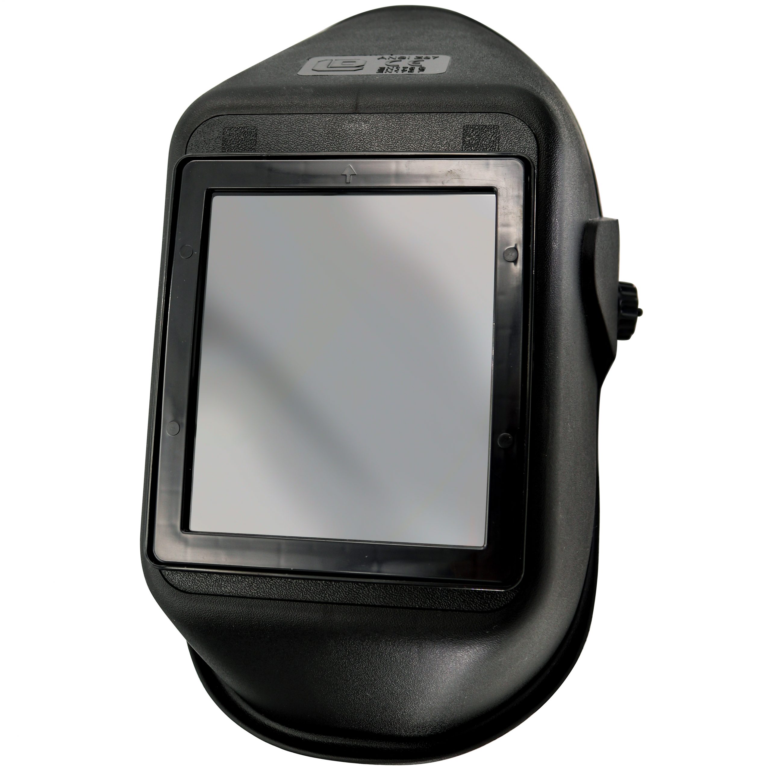 Welding Helmet - Black Nylon Fixed Front Lens - 4 1/2" x 5 1/4 ...