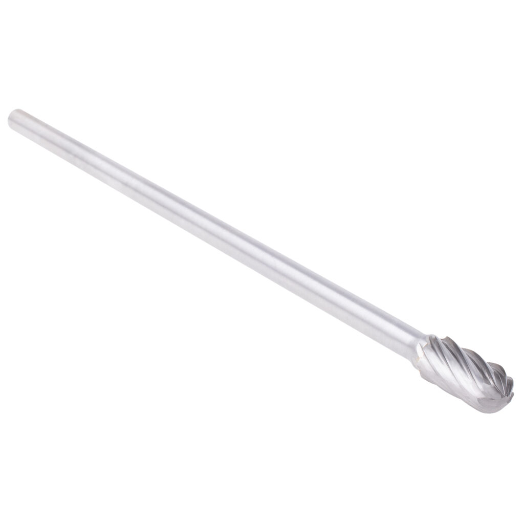 Extended Carbide Bur - Cylinder 6-3/4" Length - 3/8" dia. Aluma-Cut ...