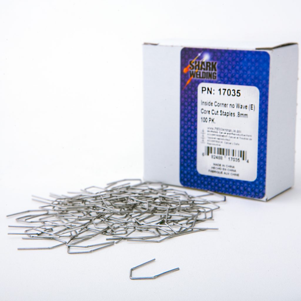 100 PK Pro-Tack Plastic Welder Staples - Inside Corner No Wave Staple ...