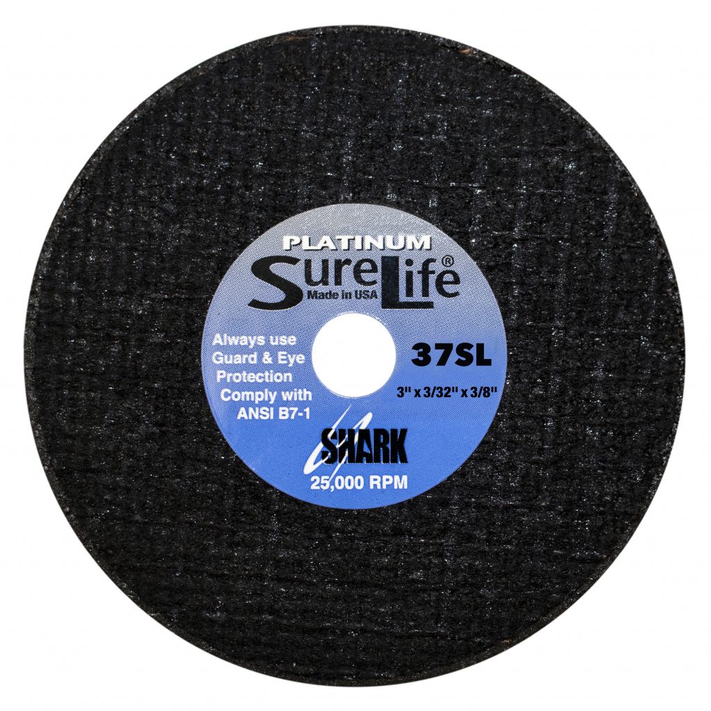 6 PK | Cut-Off Wheel - Zirconia (Sure-Life) - 3" x 3/32" x 3/8" - 54 ...