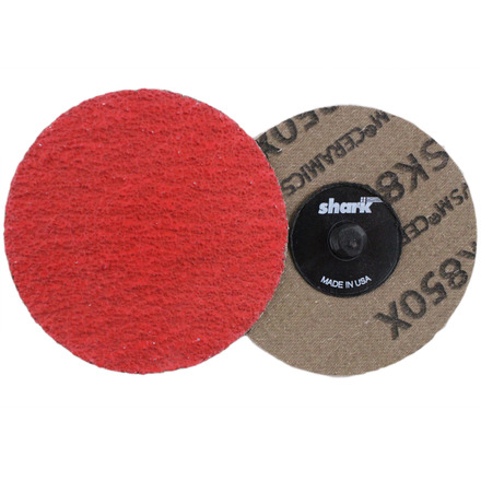 Mini Grinding Discs with Twist-to-Lock Backing - Ceramic 3" 36 Grit. 25 ...