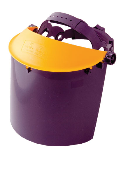 Grinding Shield - Features Clear Shield with Pinlock Headgear - 8" x 12 ...