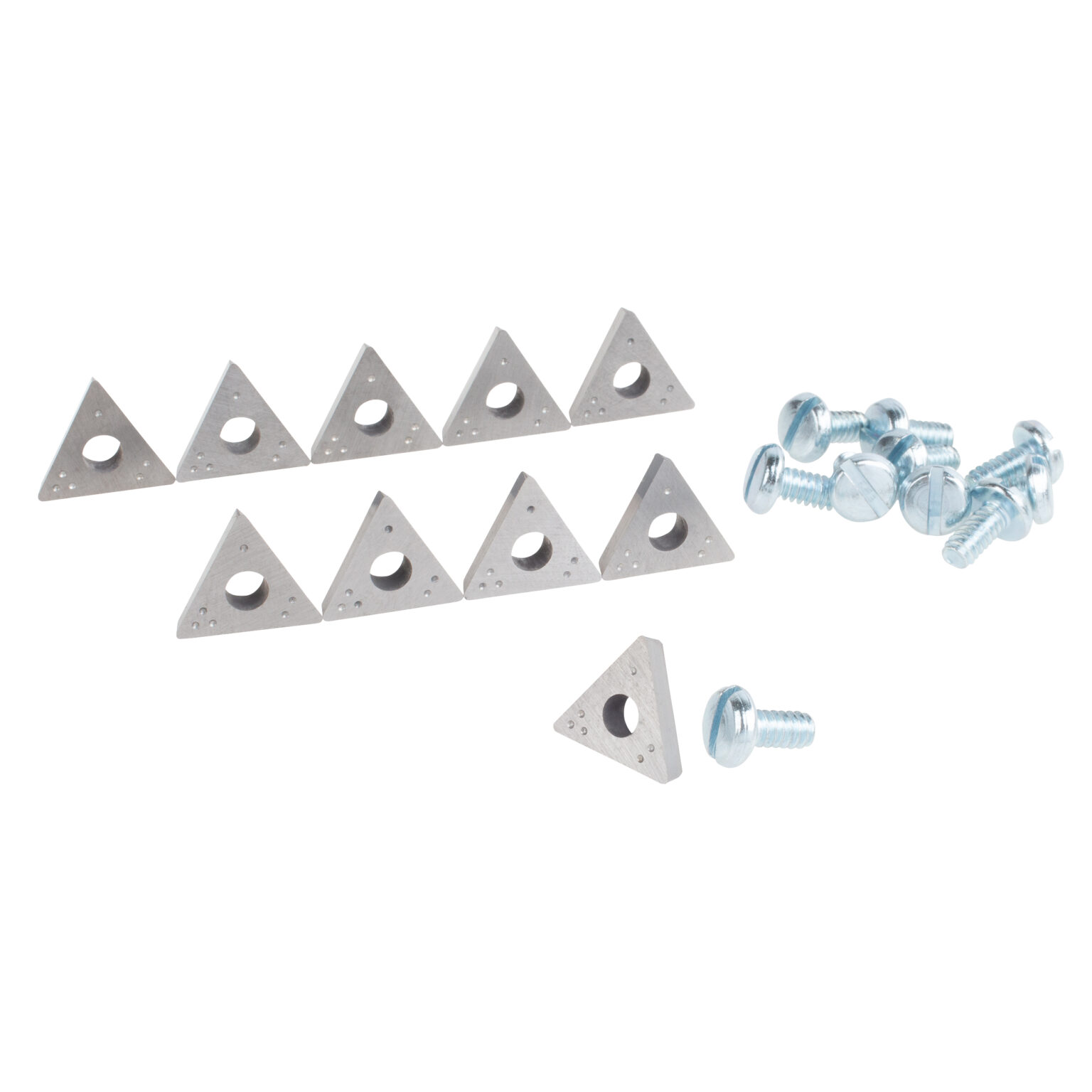 10 PK | Accu-Turn Bosch Style Positive Rake Bits - Shark Industries