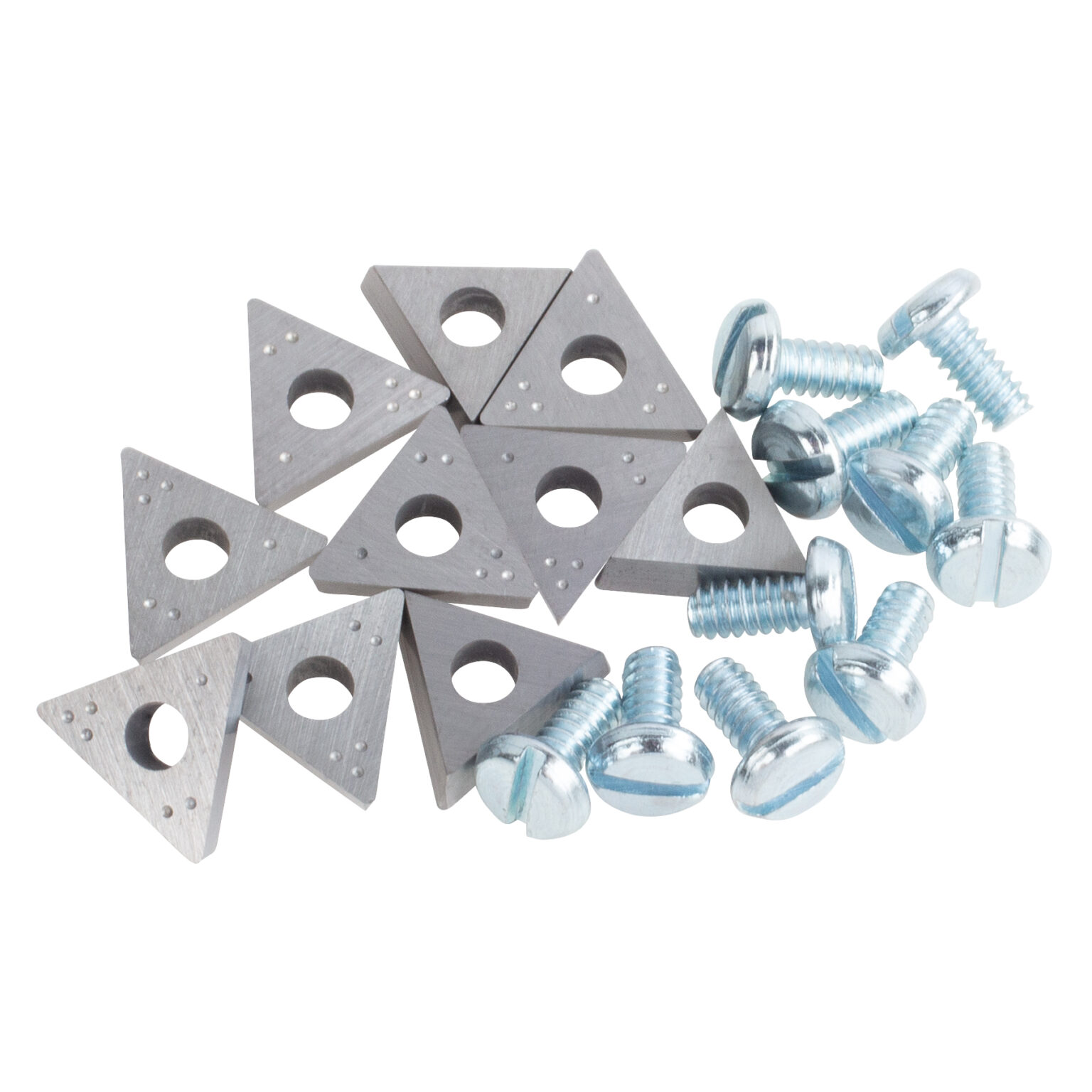 10 PK | Accu-Turn Bosch Style Positive Rake Bits - Shark Industries