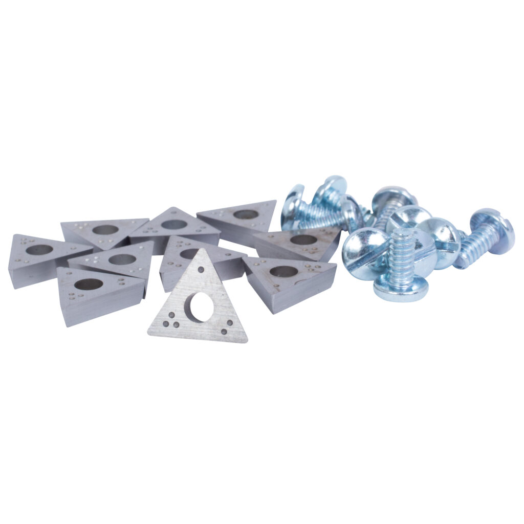 10 PK Accu-Turn Bosch Style Positive Rake Bits - Shark Industries