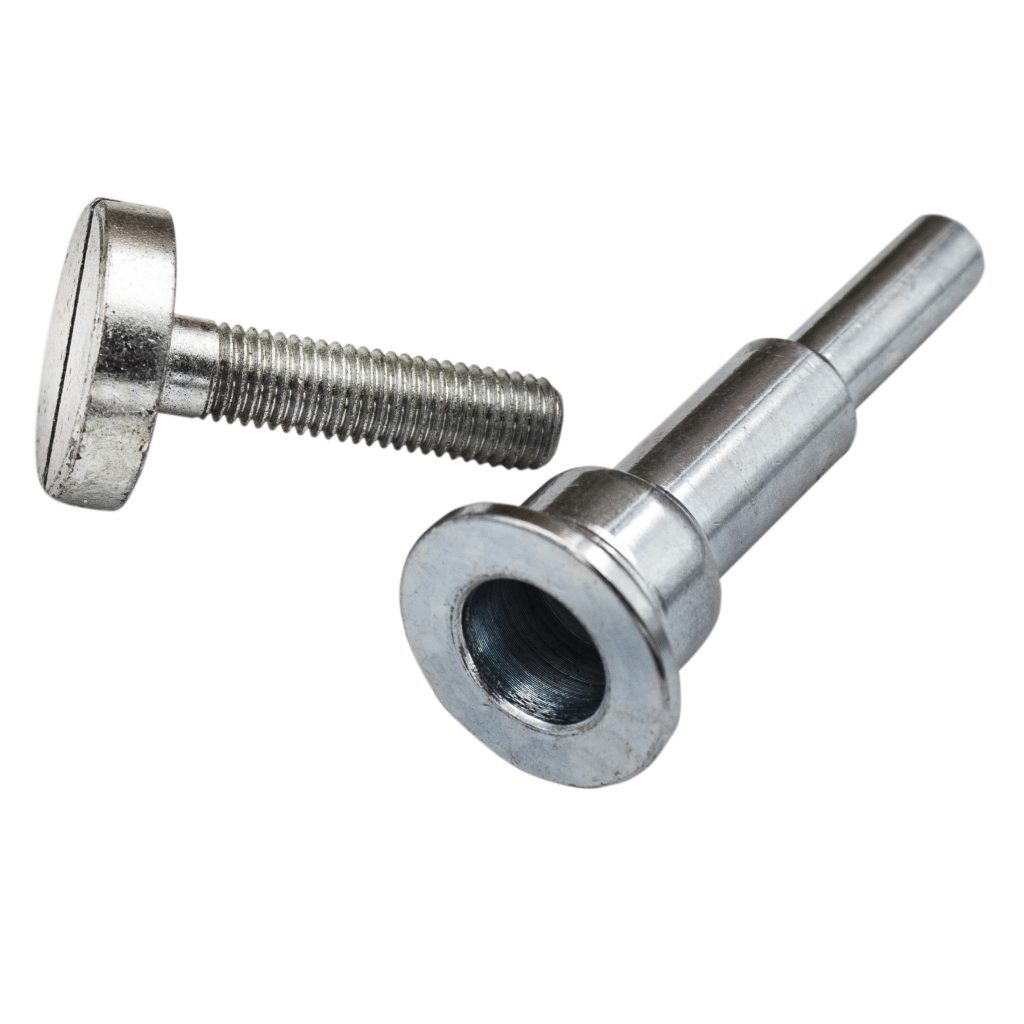Mandrel with 3/8" Shoulder Screw - Shark Industries