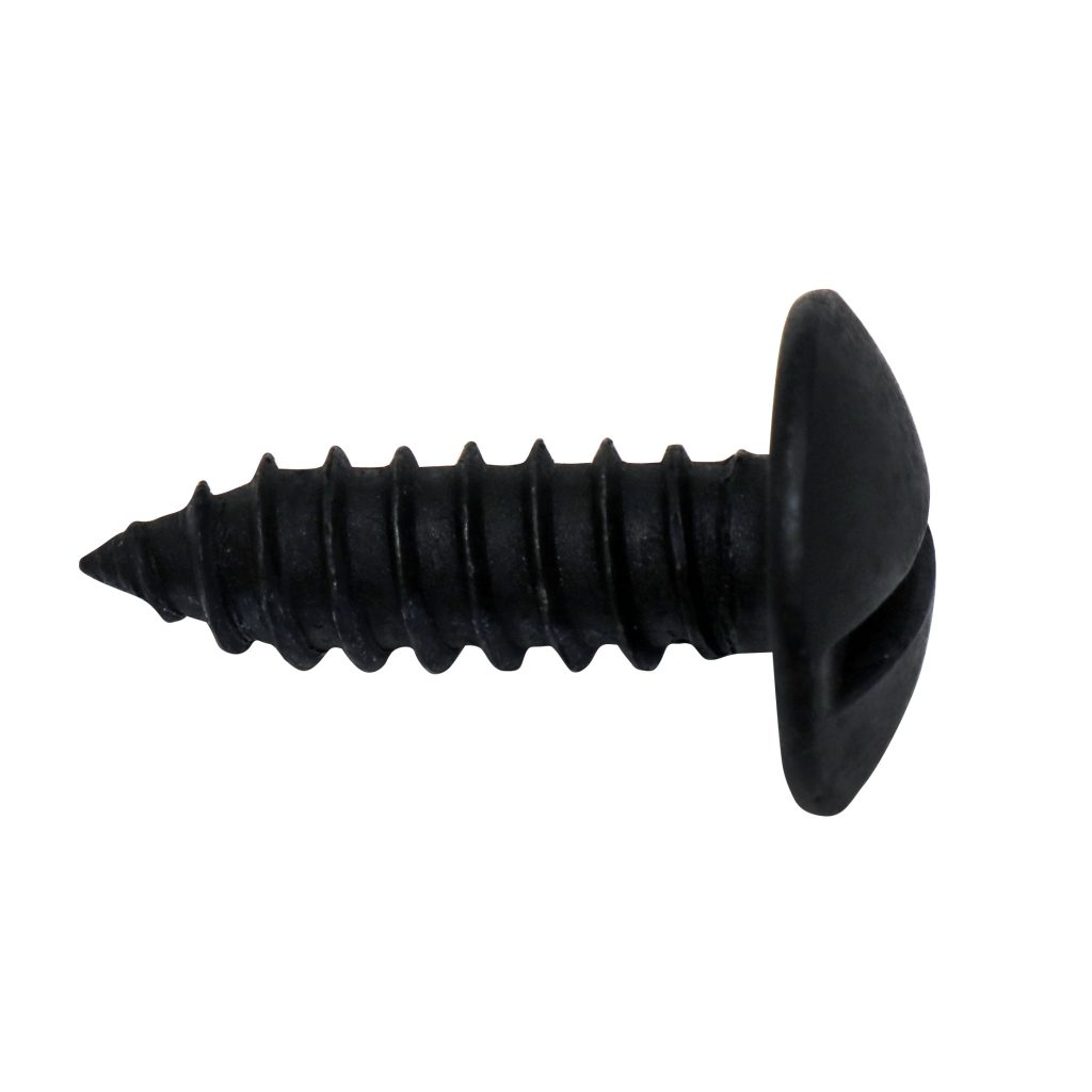 100 PK Slotted Truss Head License Plate Screw - Shark Industries