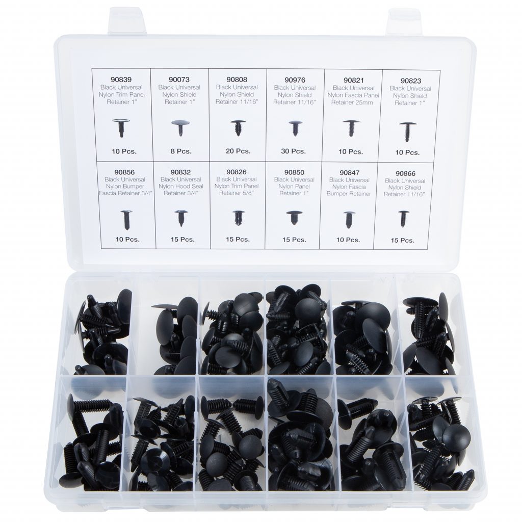 168 Piece Universal Retainer Assortment - Shark Industries