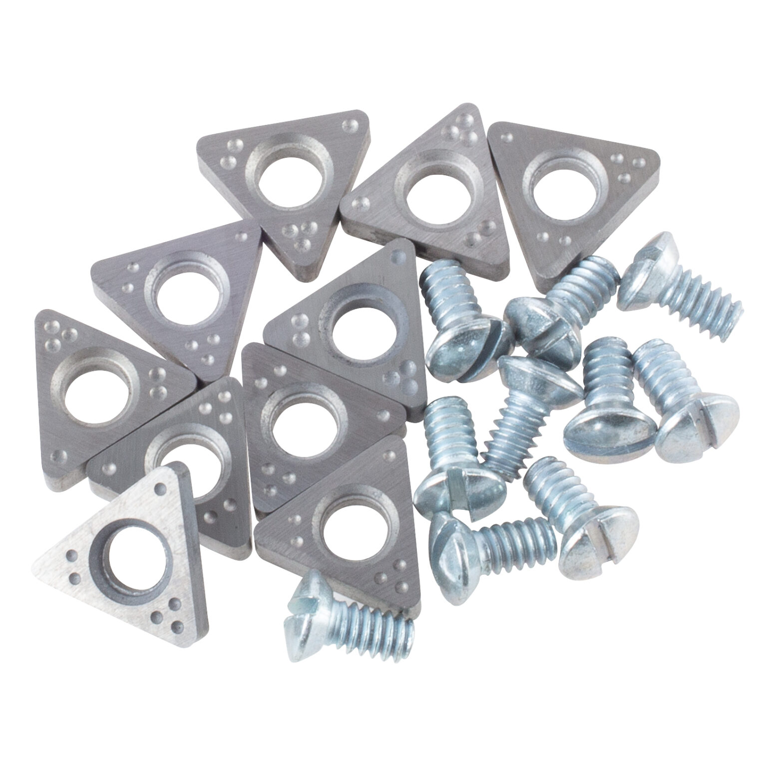 10 PK Negative Rake Cutting Bits - Bear Style - Shark Industries