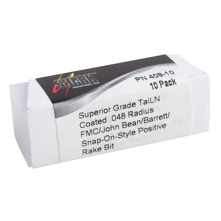 10 PK Positive Rake Bit with TiALN Coating and .048 Larger Radius ...