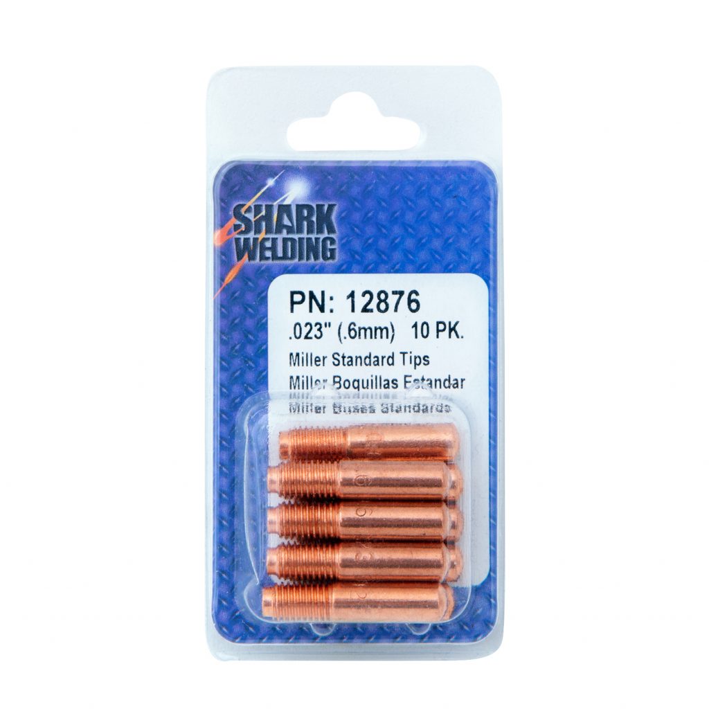 10 PK | Mig Welder Contact Tip (Standard) - Miller - Tip Size .023" - I ...