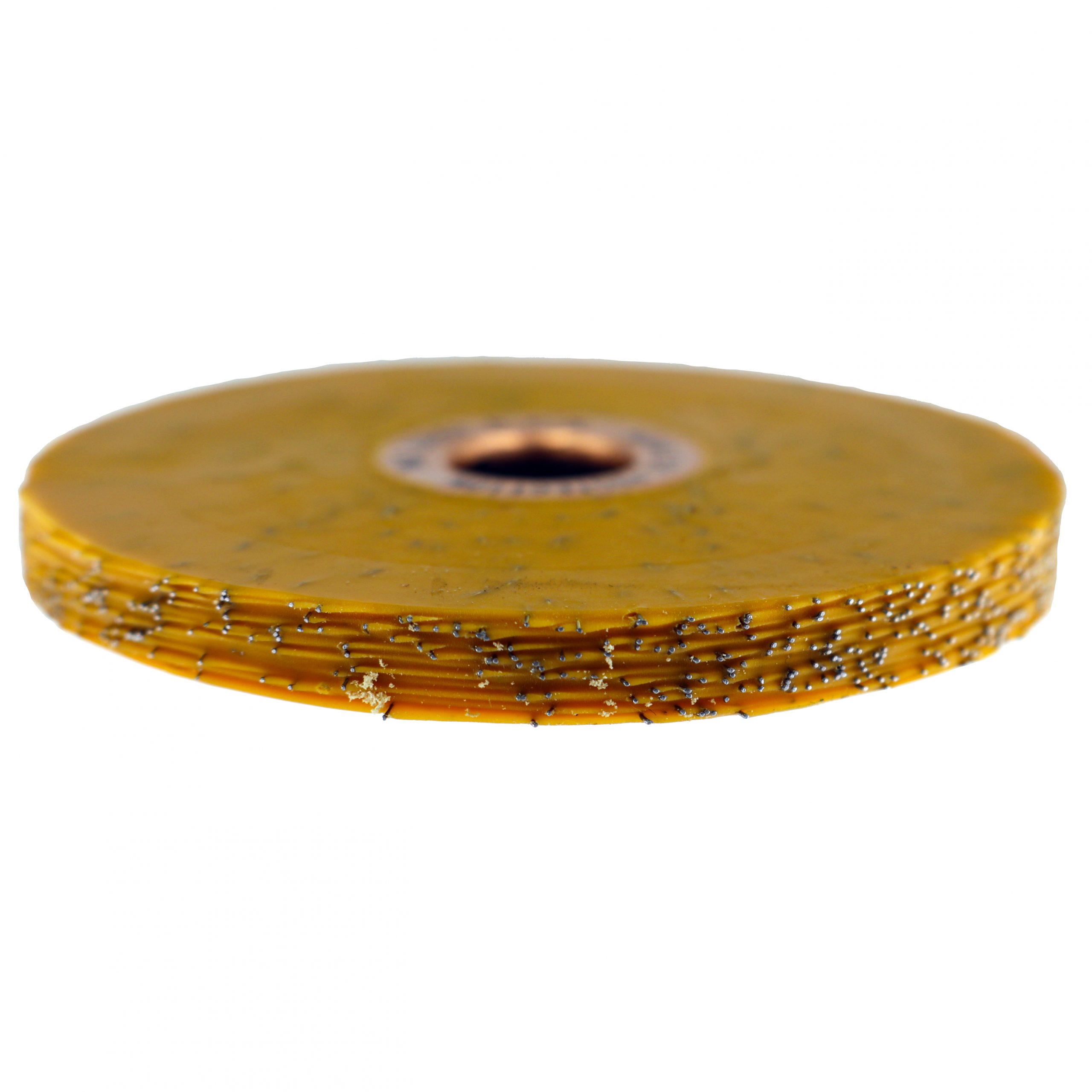 3'' Crimped Encapsulated Wire Wheel - Heavy Duty .0118 - Shark Industries