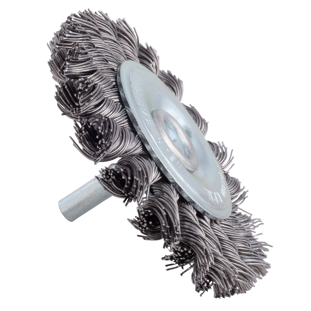 3 1/4'' Mounted Knot Power Brush - Shark Industries