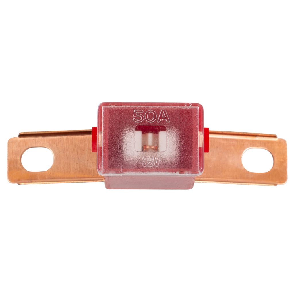LIMITED STOCK! FLB-50 50A 32V Red Plastic Fuse - Shark Industries