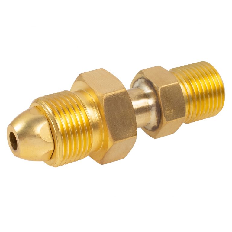 Oxygen-Acetylene Tank Adaptor - CGA 580 to CGA 320 - Shark Industries