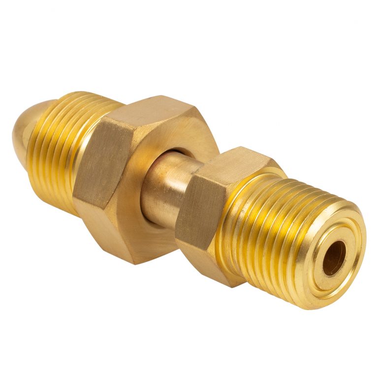 Oxygen-Acetylene Tank Adaptor - CGA 580 to CGA 320 - Shark Industries