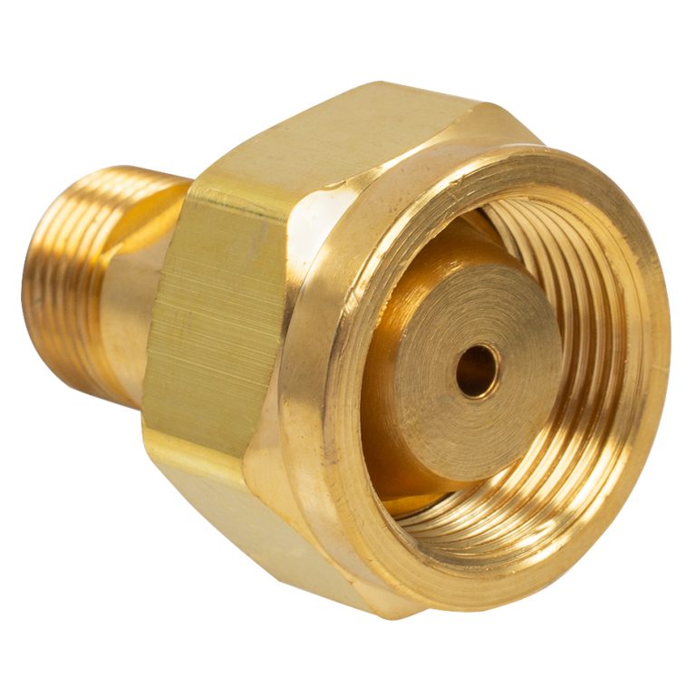 Oxygen-Acetylene Tank Adaptor -CGA 520 to CGA 200 - Shark Industries