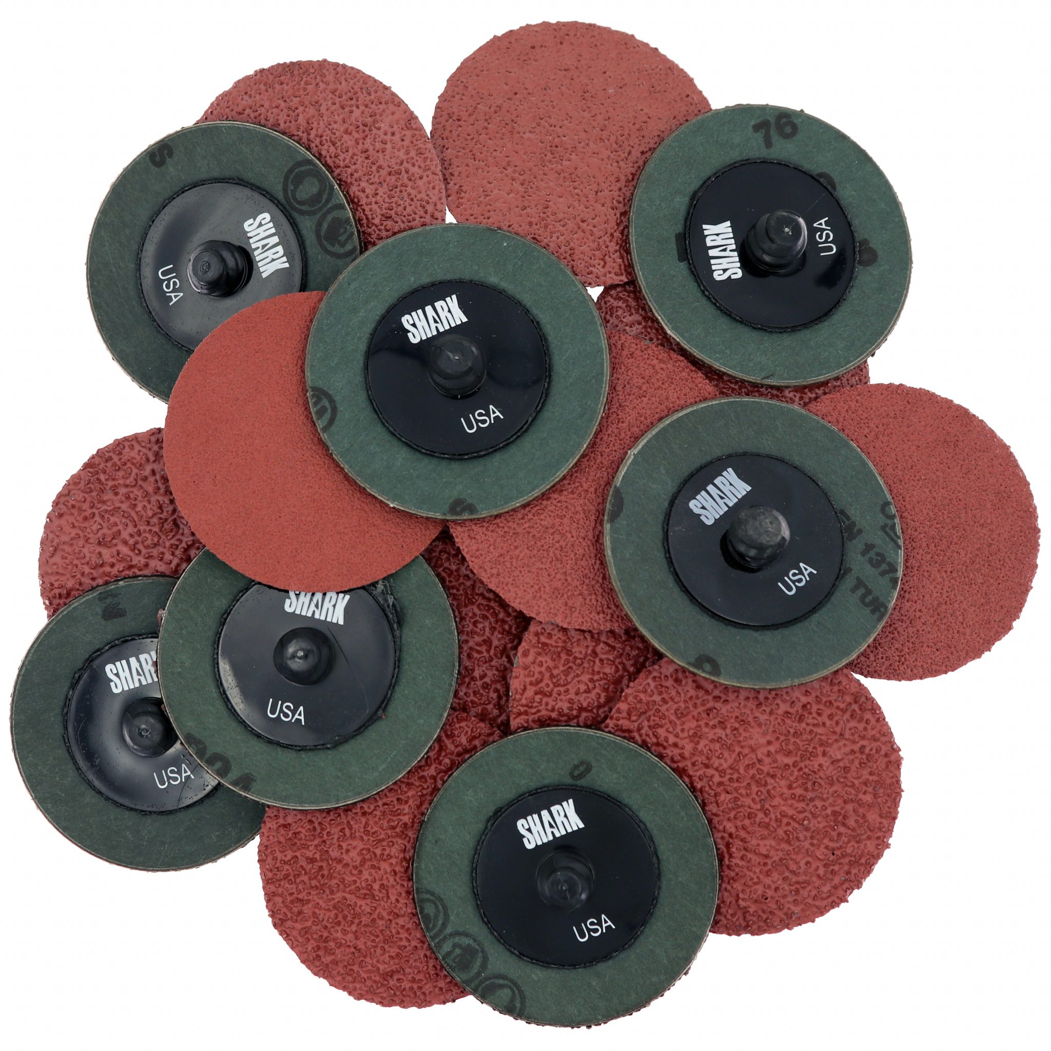 20 PC. 2" Mini Grinding Discs Assortment Kit - Assembled In U.S.A ...