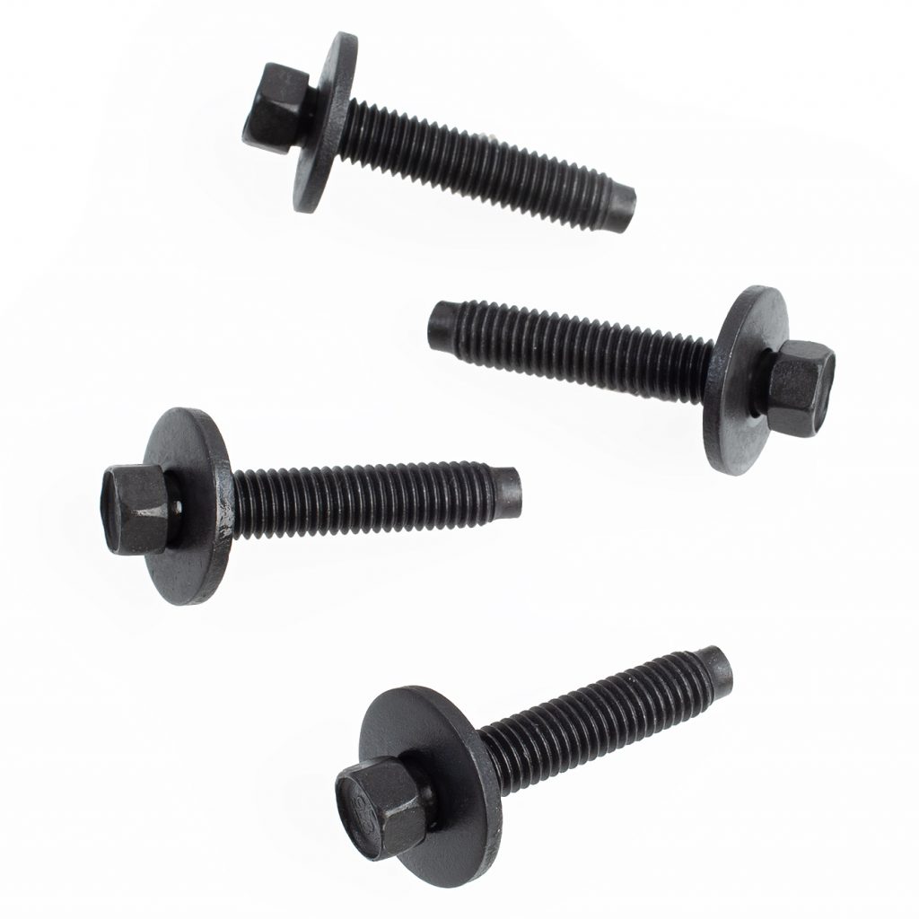 25 PK | Hex Head SEMS Body Bolt M8-1.25 X 42mm Phosphate - Shark Industries