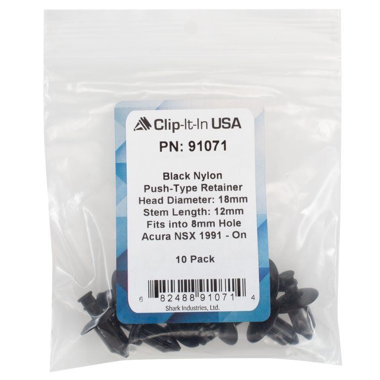 10 PK | Honda Push Type Retainer - Shark Industries
