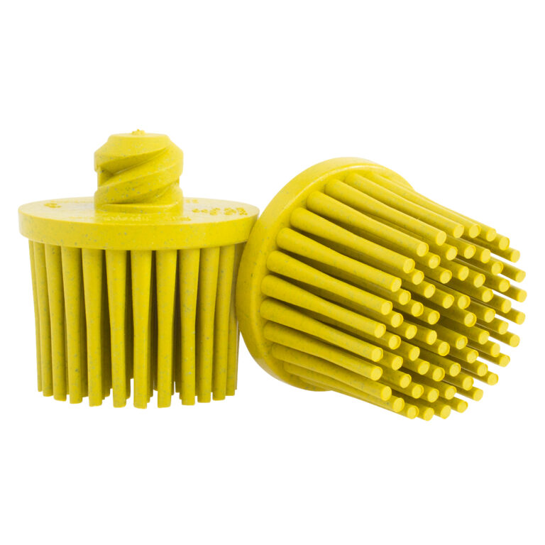 10 Pk | 1 in. Dia. Yellow Shark Finger Discs™ - 80 Grit - Shark Industries