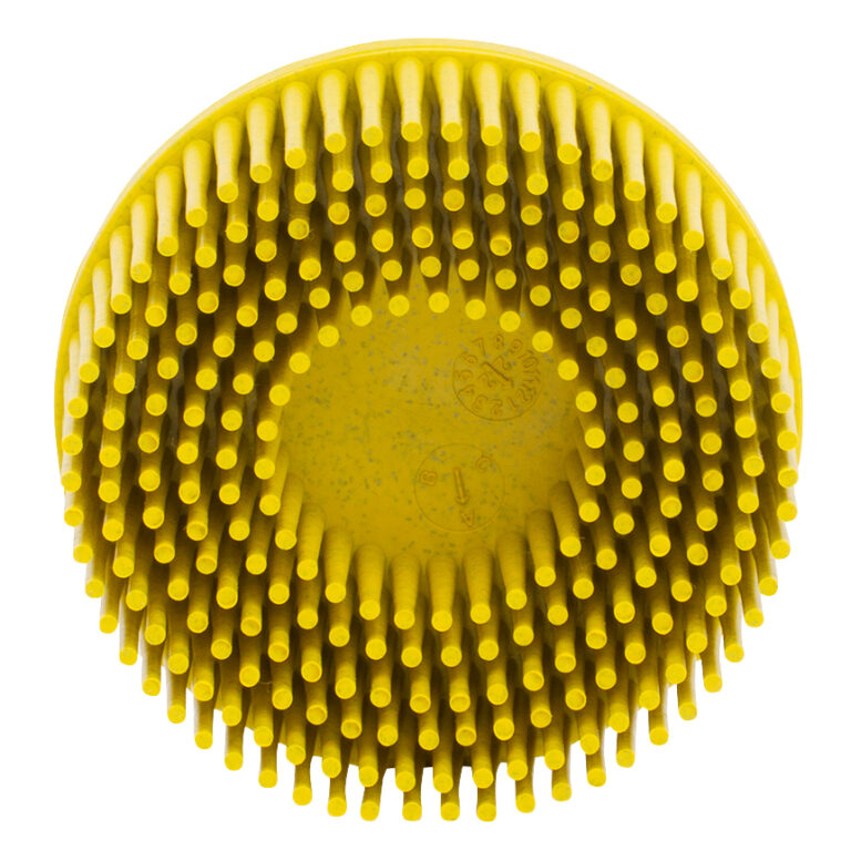 10 Pk | 2 in. Dia. Yellow Shark Finger Discs™ - 80 Grit - Shark Industries