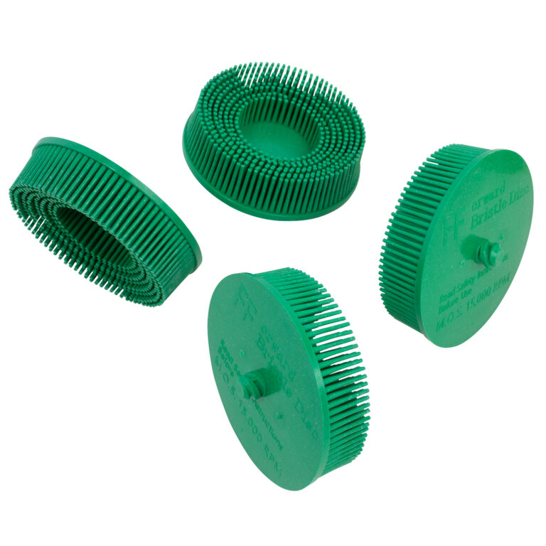 10 Pk | 3 in. Dia. Green Shark Finger Discs™ - 50 Grit - Shark Industries