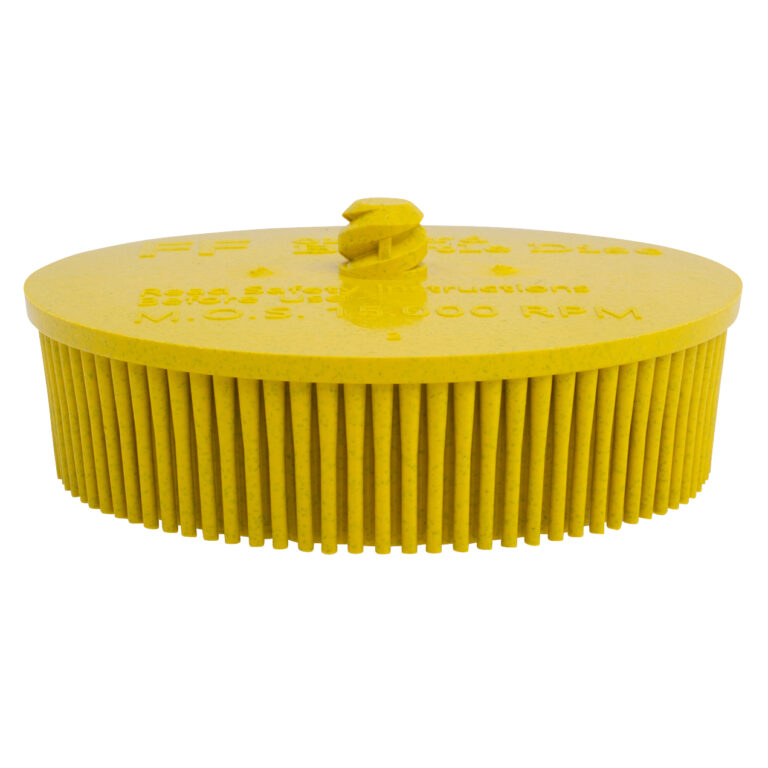 10 Pk | 3 in. Dia. Yellow Shark Finger Discs™ - 80 Grit - Shark Industries