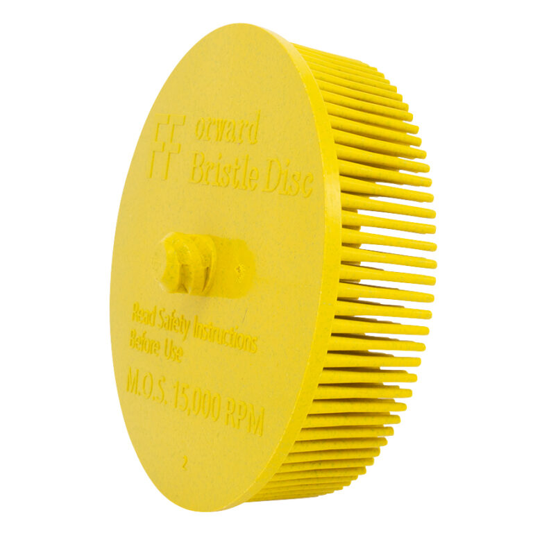 10 Pk | 3 in. Dia. Yellow Shark Finger Discs™ - 80 Grit - Shark Industries